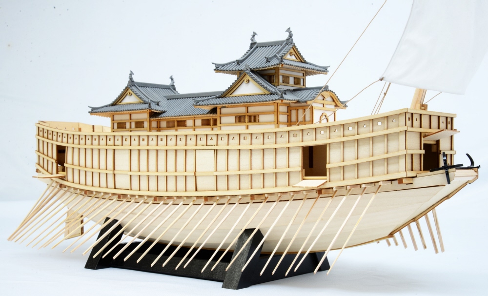 "ATAKE BUNE" Japanese Sengoku-era Warship Model Kit,by Woody JOE