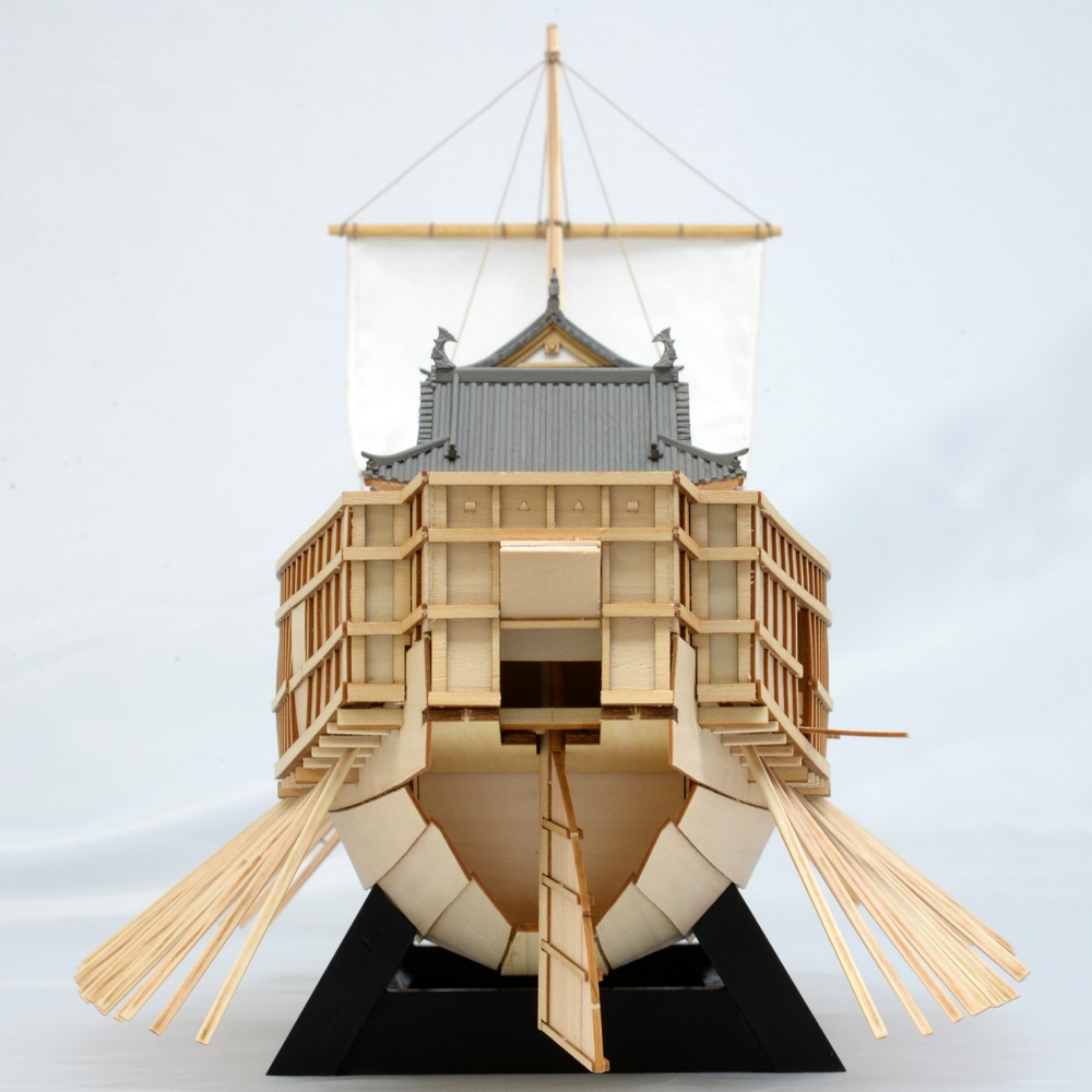"ATAKE BUNE" Japanese Sengoku-era Warship Model Kit,by Woody JOE