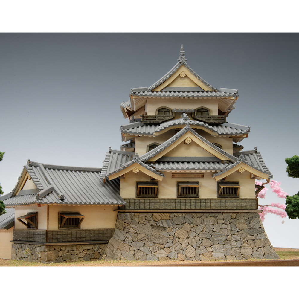 "Hikone Castle"Japanese Castle Model Kits, by Woody JOE