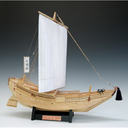 "KITAMAE BUNE" Japanese-style ship Model, by Woody JOE